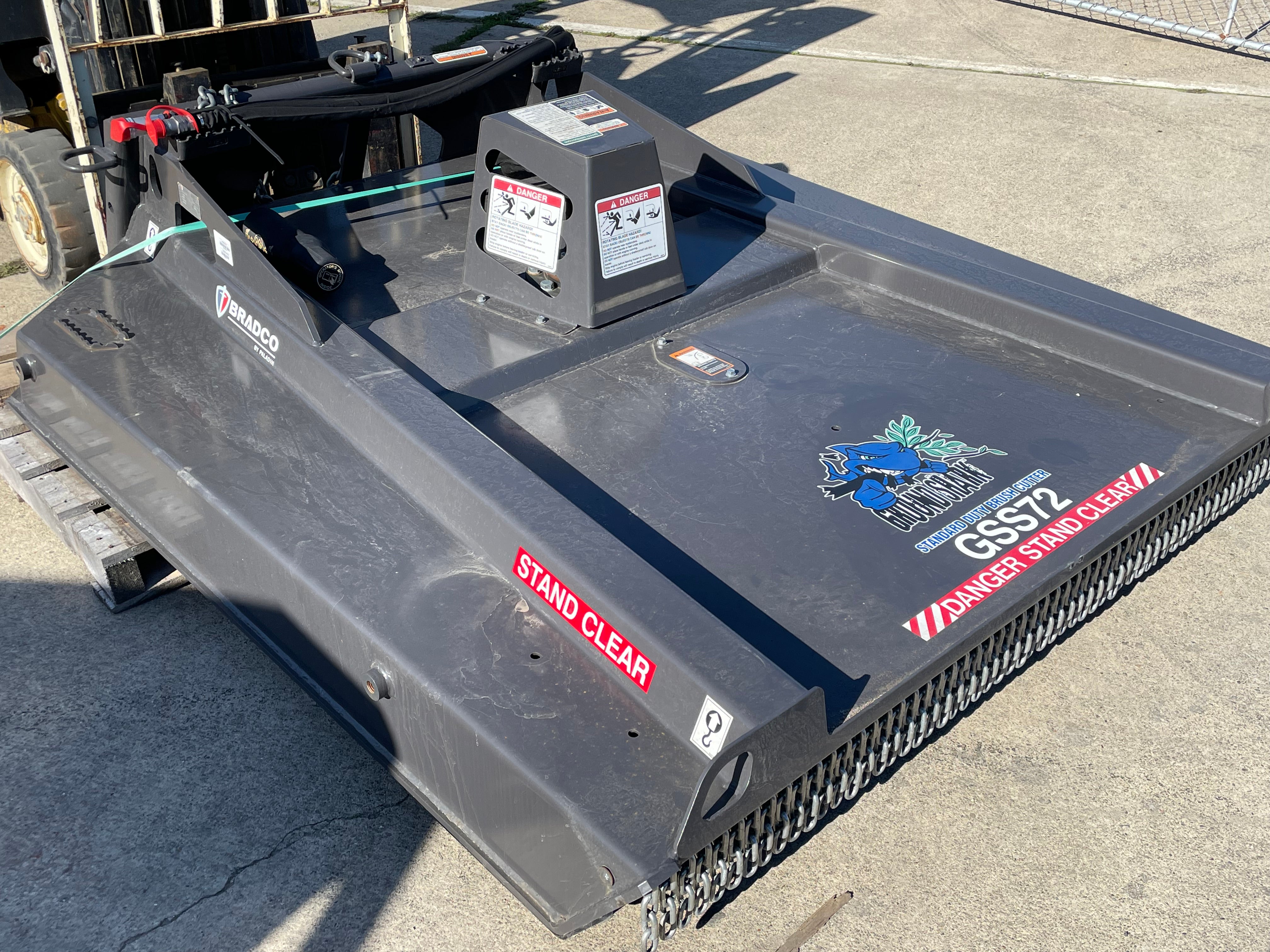 Bradco Ground Shark™ SD SS Brush Cutter 72"